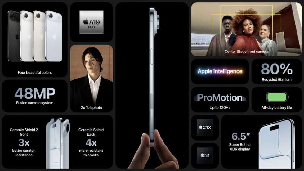 Apple Unveils New iPhone 17 Lineup, Updated Apple Watches, and AirPods ...